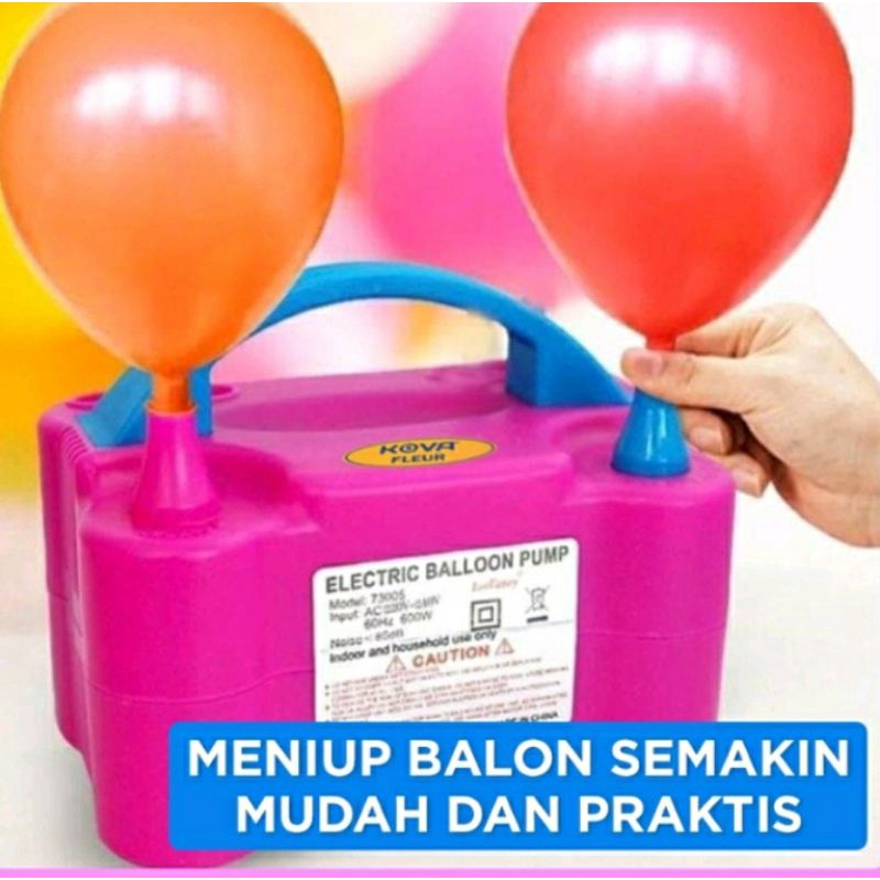 Jual Electric Balloon Pump Pompa Balon Angin Listrik Elektrik | Shopee ...