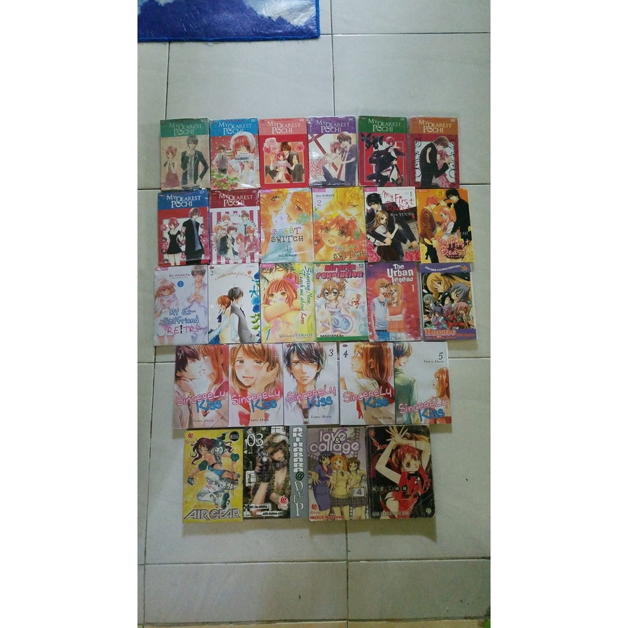 Jual [Baca Deskripsi] Komik Bekas/ Preloved/ Kolpri komik set tamat ...