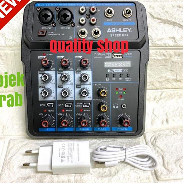Jual Dijual Murah IMB Mixer 4 Channel Ashley effect vocal Bluetooth ...