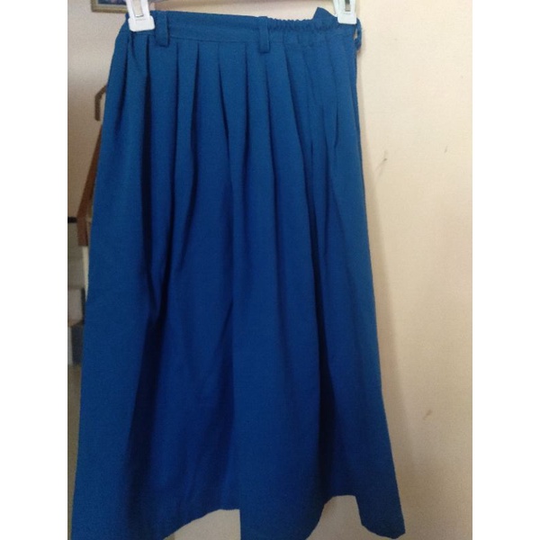 Jual Rok seragam biru benhur kelas 1,2 dan 3 | Shopee Indonesia
