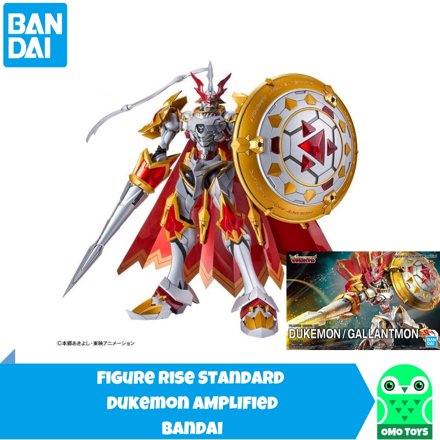 Jual Figure rise Standard Digimon Amplified Dukemon Gallantmon Ori Bandai | Shopee Indonesia