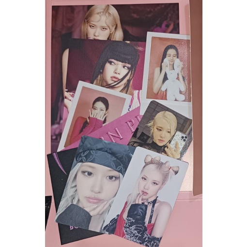 Jual PHOTOCARD/POLAROID/POSTER BORN PINK BLACKPINK JISOO JENNIE LISA ROSE PINK VERSION | Shopee ...