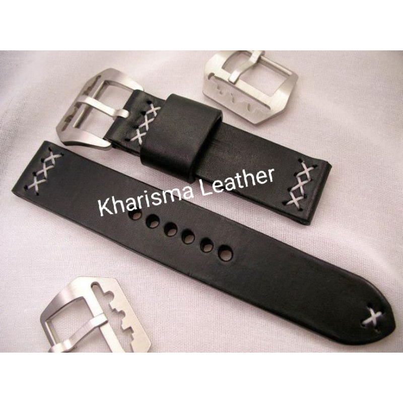 Jual STRAP JAM TANGAN KULIT PRIA ORIGINAL/STRAP JAM TANGAN KULIT MODEL ...