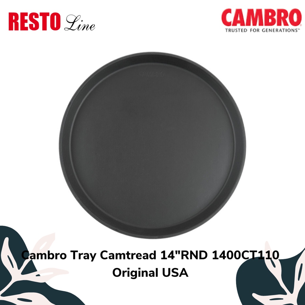 Jual Cambro Tray Camtread 14"RND 1400CT110 Original USA | Shopee Indonesia