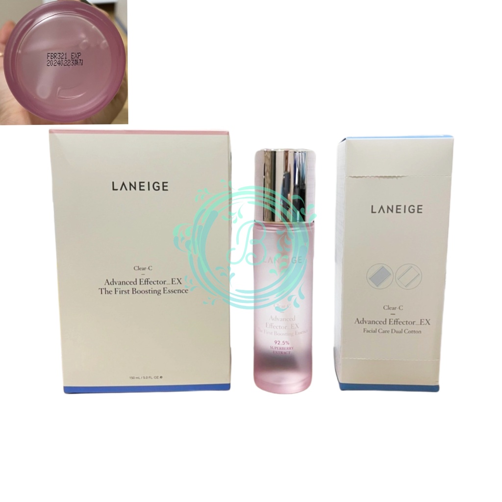 Jual Laneige Clear C Advanced Effector Ex 150ml Free Facial Cotton ORIGINAL | Shopee Indonesia