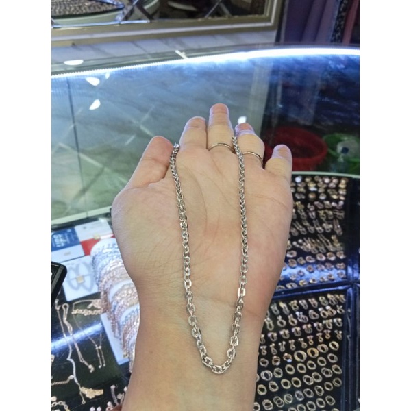 Jual kalung mas 8k/375% model rantai mas 9k dan 8k putih kuning ...