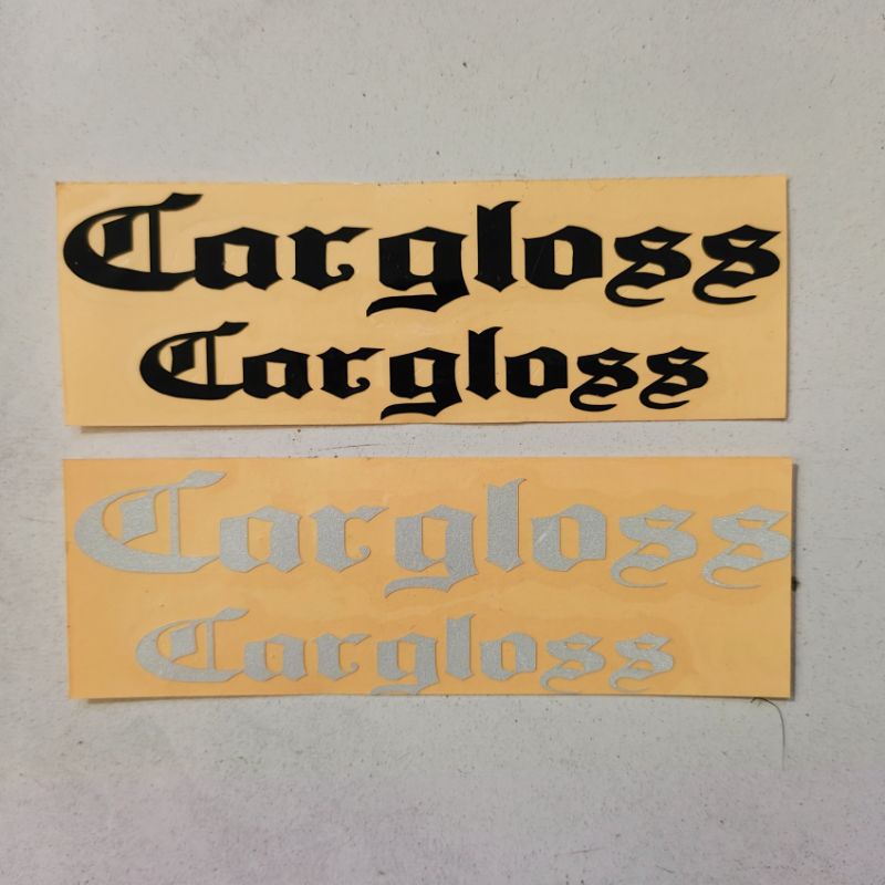 Jual stiker helm cargloss helm cargloss sticker cutting cargloss ...