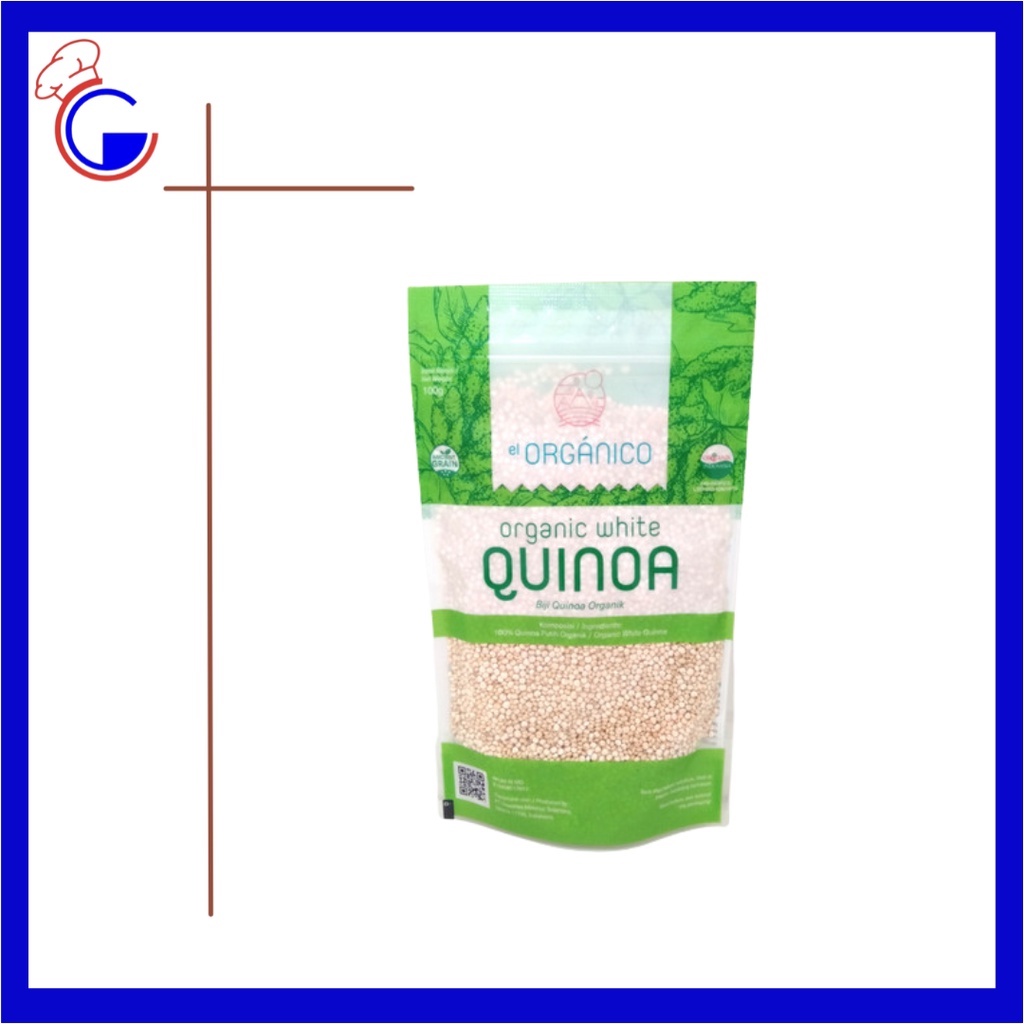 Jual El Organico Organic White Quinoa 100Gr | Shopee Indonesia