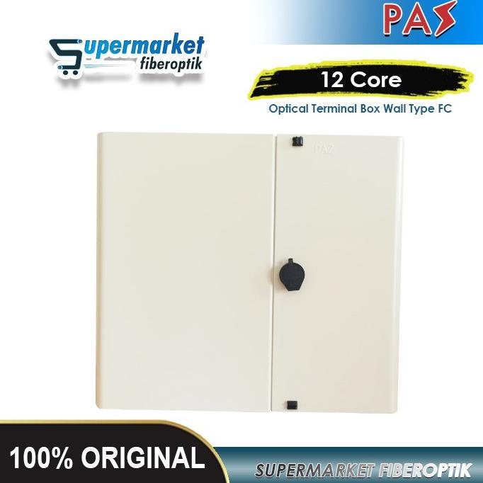 Jual Otb Wall Optical Termination Box Wallmount Fc 12 Core Fiber Optik ...