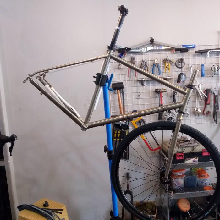 Jual Frame Frameset Seaboard Cx01 Tsunami Gravel Touring | Shopee Indonesia