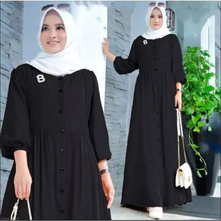 Jual BAJU GAMIS POLOS KANCING DEPAN BAJU GAMIS MOTIF TERBARU KEKINIAN ...