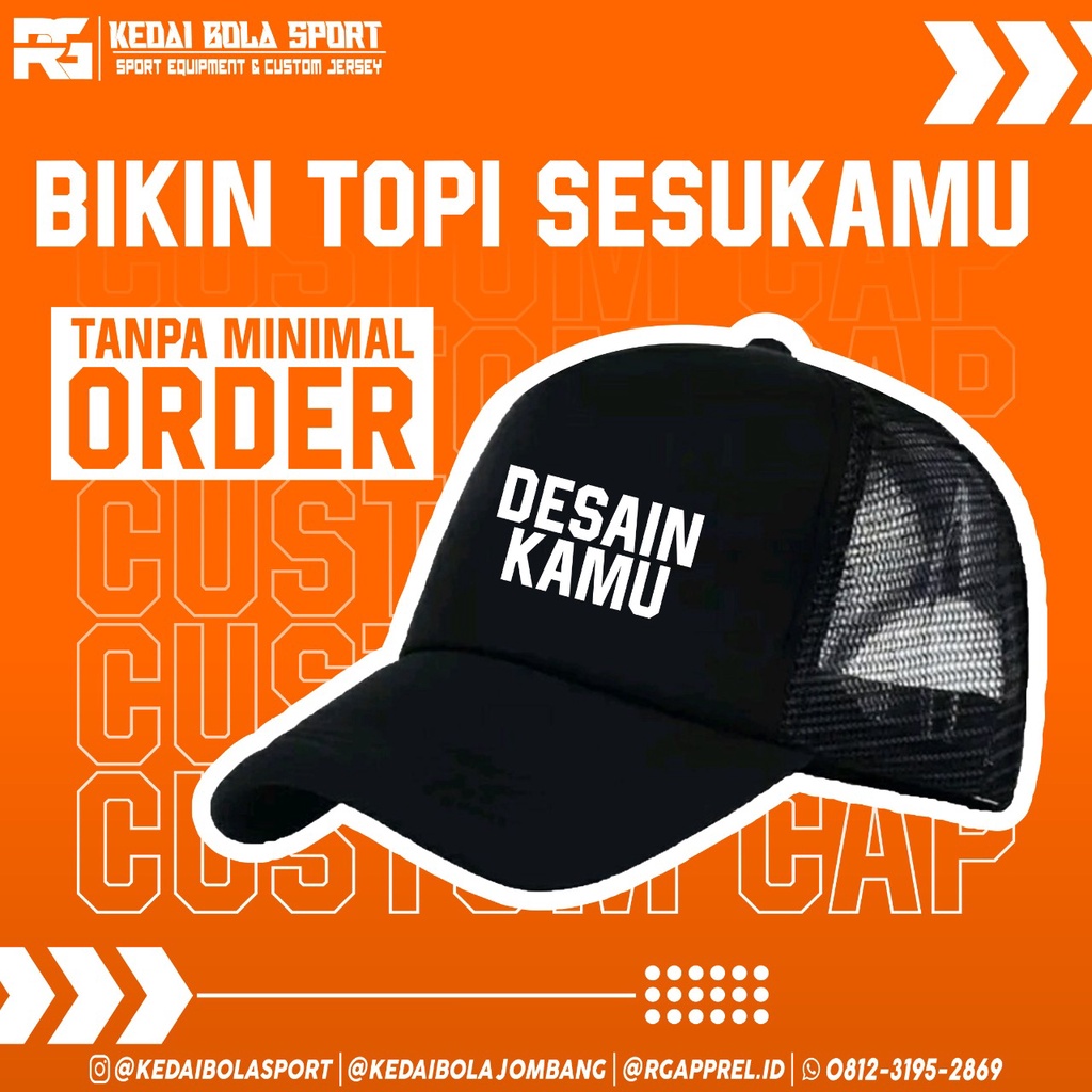 Jual Custom Topi Gambar/Tulisan Sablon DTF | Shopee Indonesia