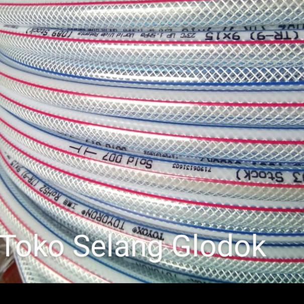 Jual Selang PVC Toyox 3/8"(9x15mm)Selang Toyoron TR-9 Selang Angin,Air ...