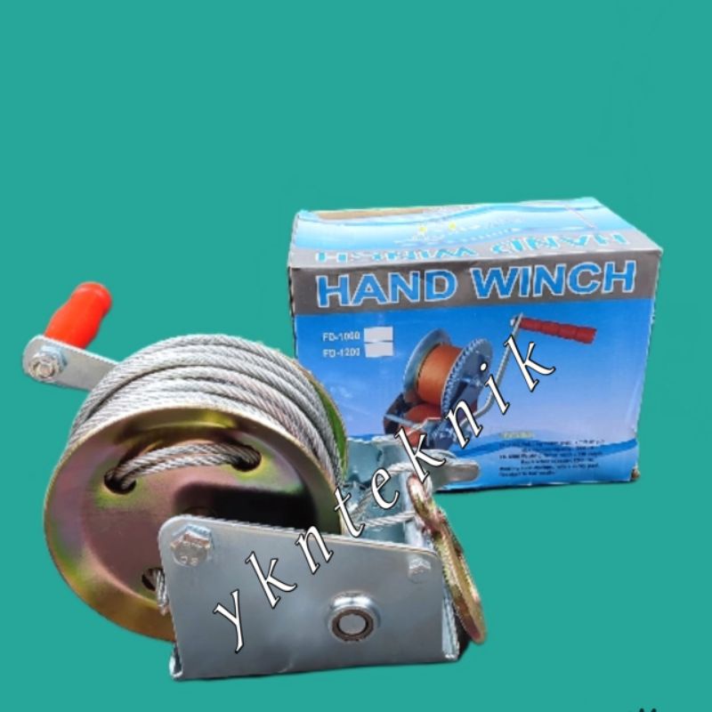 Jual Alat Derek / Katrol Manual Tangan BRAND NAGASAKI 1 Ton HAND WINCH ...