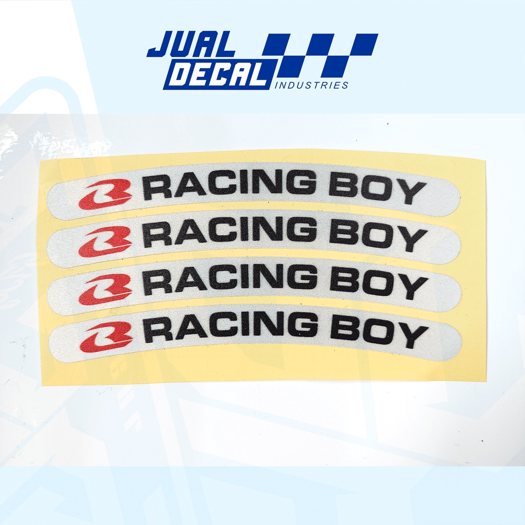 Jual Stiker Velg Sticker Velk RACING BOY | Shopee Indonesia