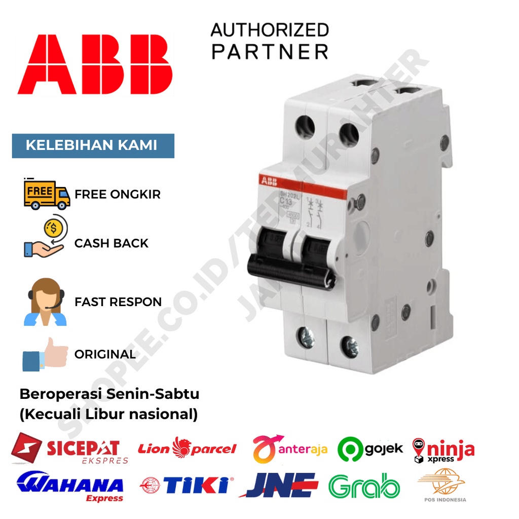 Jual ABB 2CDS242001R0164 SH202L-C16 | Shopee Indonesia