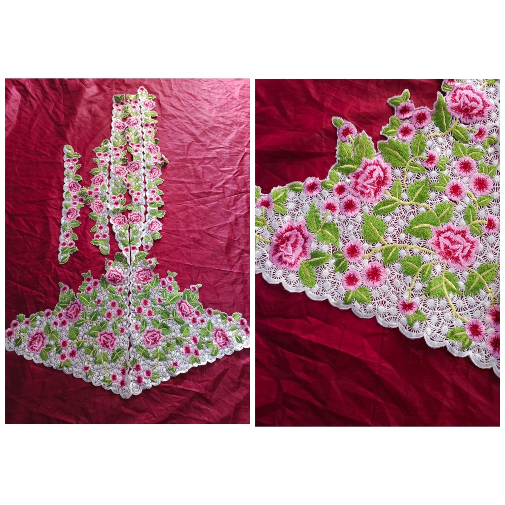 Jual RENDA BORDIR KEBAYA ENCIM 5 BENANG | Shopee Indonesia