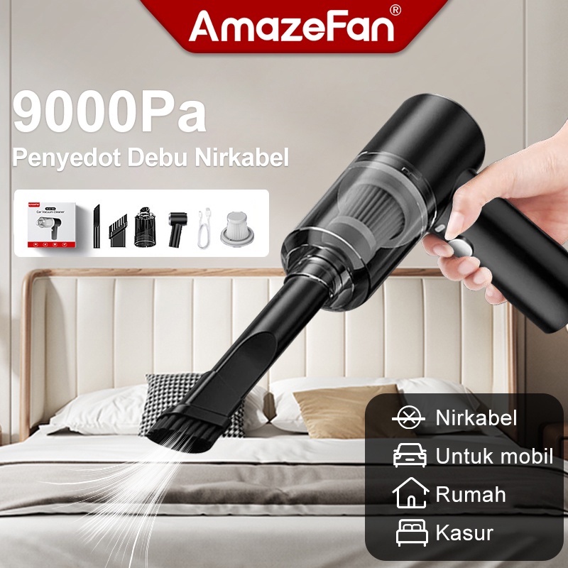 Jual Amazefan Vacum Cleaner Portable Alat Penyedot Debu Mobil Mini
