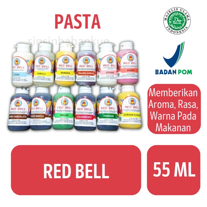 Jual RedBell Pasta Pewarna [55ml] | Shopee Indonesia