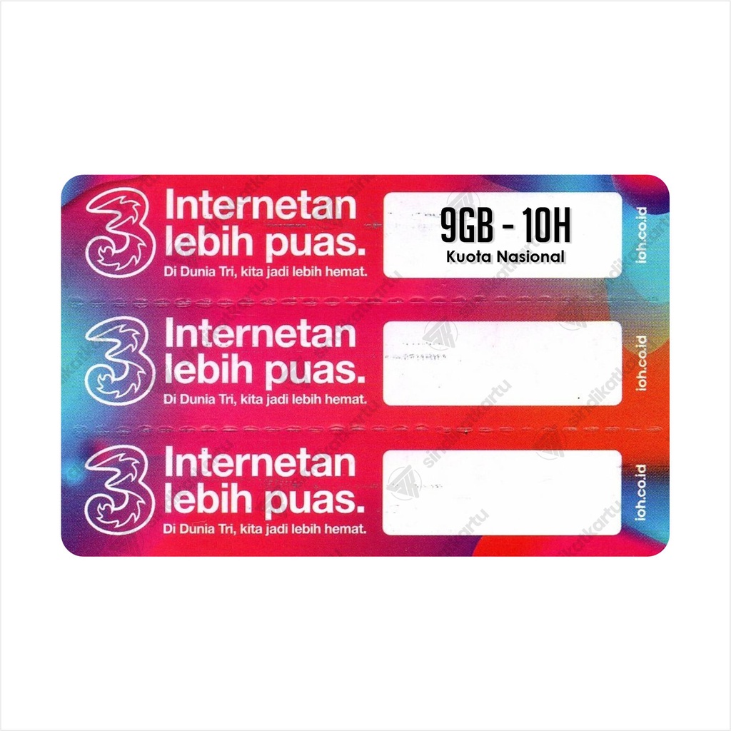 Jual Voucher Tri Happy 9GB 10Hari | Shopee Indonesia