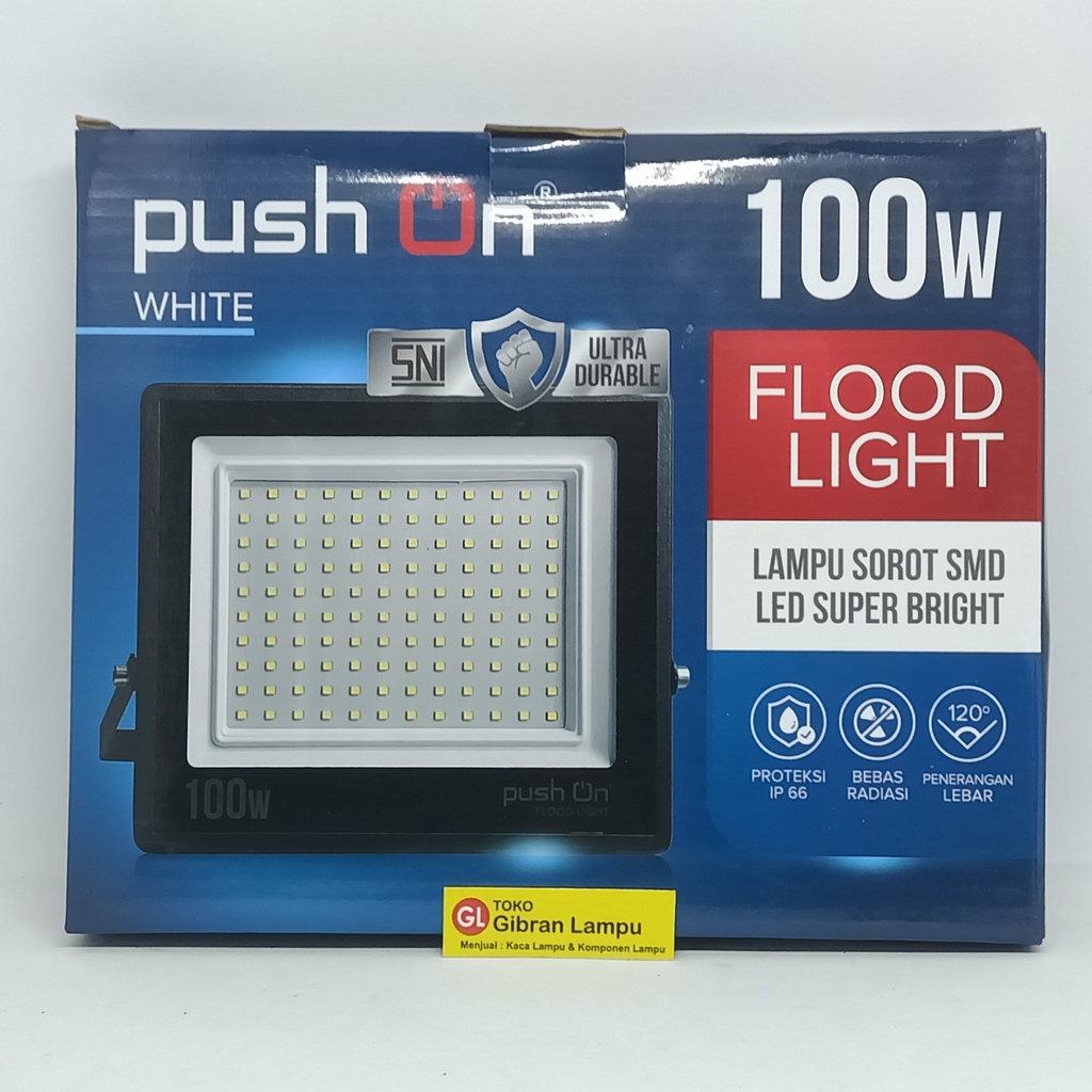 Jual Lampu Sorot 100 Watt - Lampu LED Flood Light - Lampu Tembak Outdoor | Shopee Indonesia