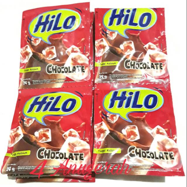 Jual HILO CHOCOLATE PER 10 SACHET 14 GR | Shopee Indonesia