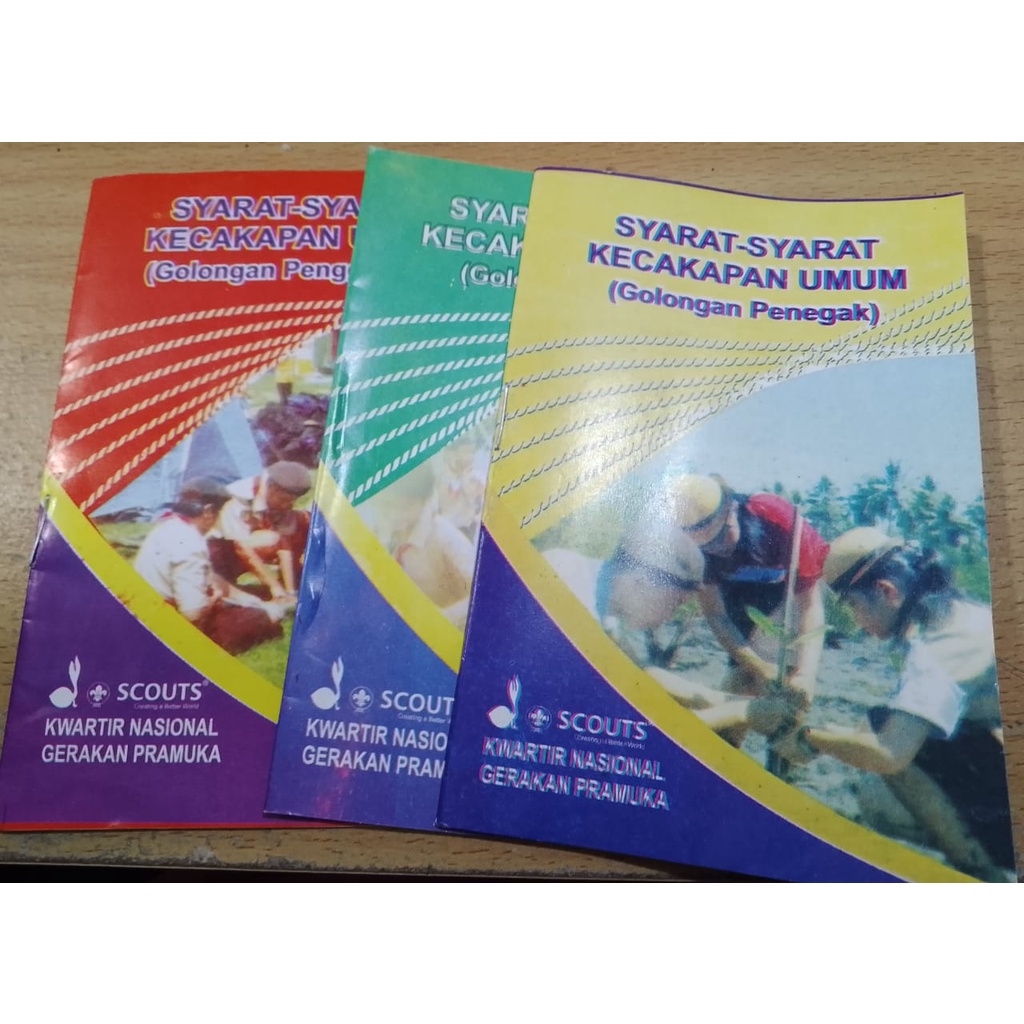 Jual Buku Pramuka SKU Siaga / Penggalang / Penegak | Shopee Indonesia