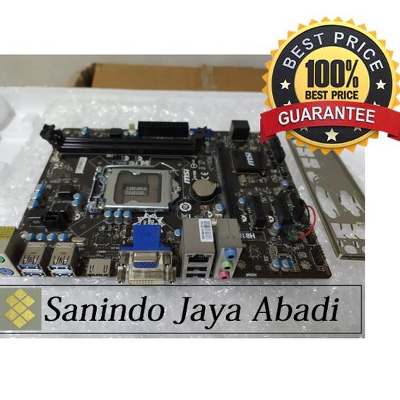 Jual Laris CFLJP MAINBOARD LGA 1150 ON BOARD VGA MOTHERBOARD H81 DDR3 ...