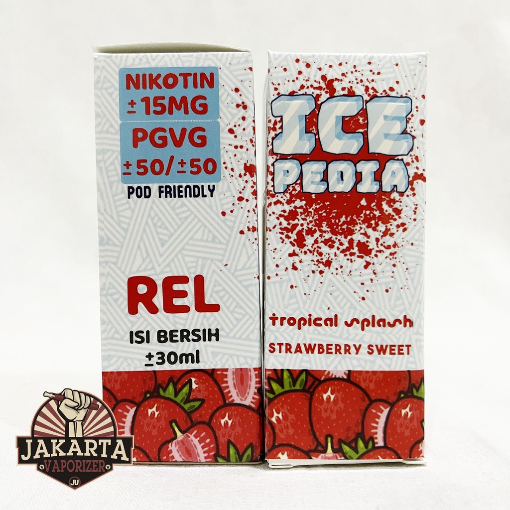 Jual PODS FRIENDLY ICE PEDIA STRAWBERRY SWEET 30ML 15MG BY MAJAPAHIT | Shopee Indonesia