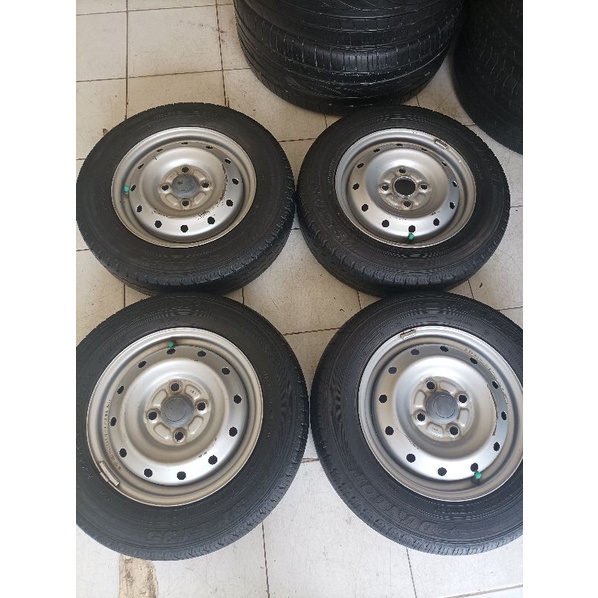 Jual SATU SET Velg kaleng original sigra R14 velg mobil roda mobil ...