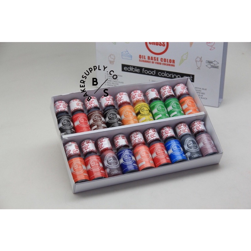 Jual Cross Edible Food Coloring - Pewarna Makanan Kue Cake Cokelat ...