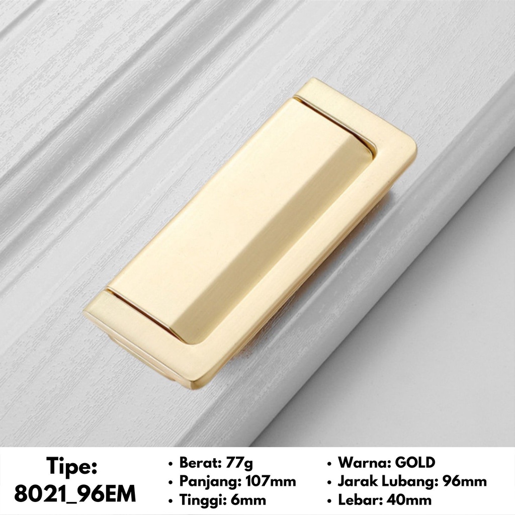 Jual KOKOMI Handle Lemari Persegi Kotak Tarikan Laci Lemari Shelf ...