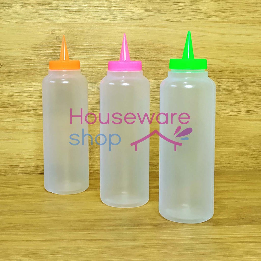 Jual Botol Kecap Gogo 500 ML Merah Kuning Tranparant Bening / Botol ...