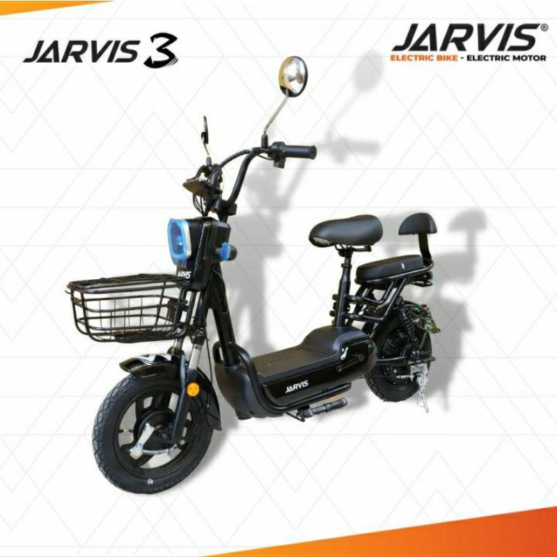 Jual Sepeda Listrik Jarvis 3 Aki 48V 12Ah 500Watt | Shopee Indonesia