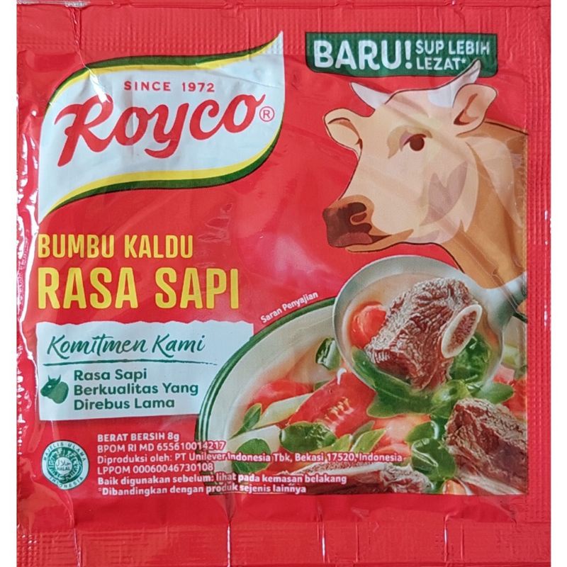 Jual Royco Sachet Rasa Sapi 8gr | Shopee Indonesia