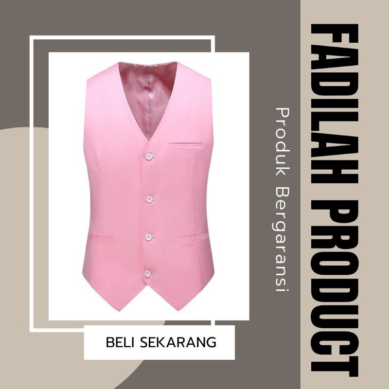 Jual Rompi Pria Formal - Vest Formal Daleman Jas Pria | Shopee Indonesia