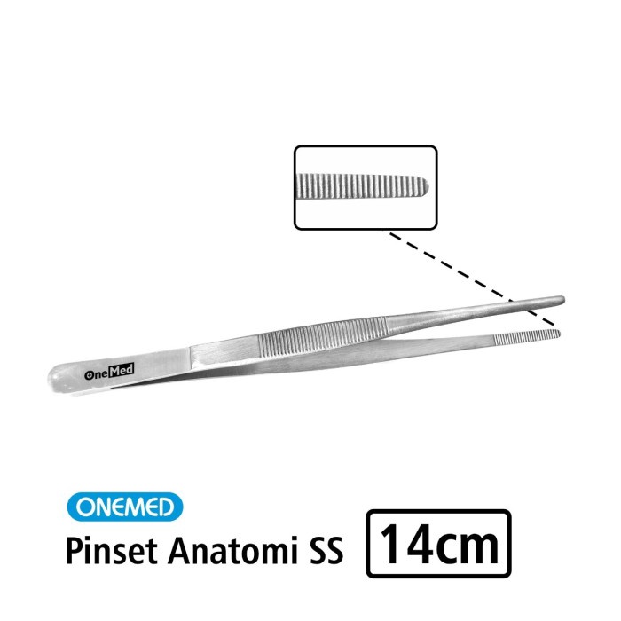 Jual Pinset Anatomi Stainless Steel Onemed | Shopee Indonesia