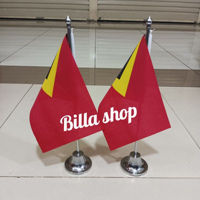 Jual Bendera Meja Timor Leste + Tiang Stenlis | Shopee Indonesia