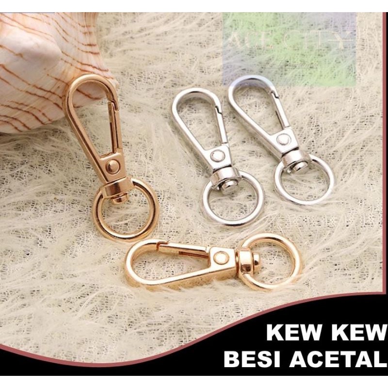 Jual KEW KEW Kait Besi Cantelan Tas 5 cm Gantungan Kunci | Shopee Indonesia