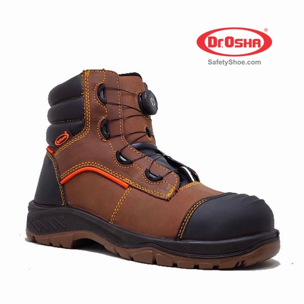 Jual Dr Osha Safety Shoes - Master Ankle Boot 3208 - Black | Shopee ...