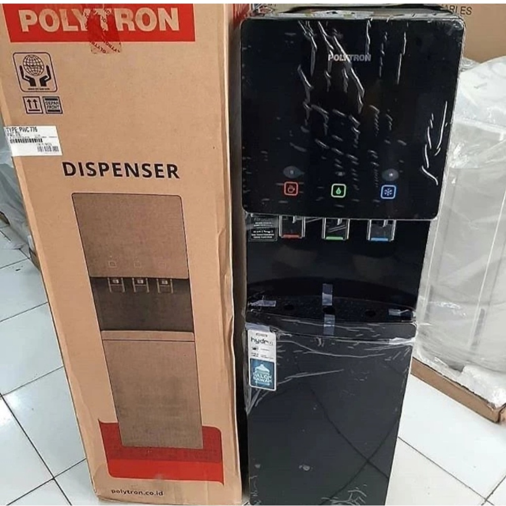 Jual POLYTRON Water Dispenser Bottom Loading PWC 776 | Shopee Indonesia