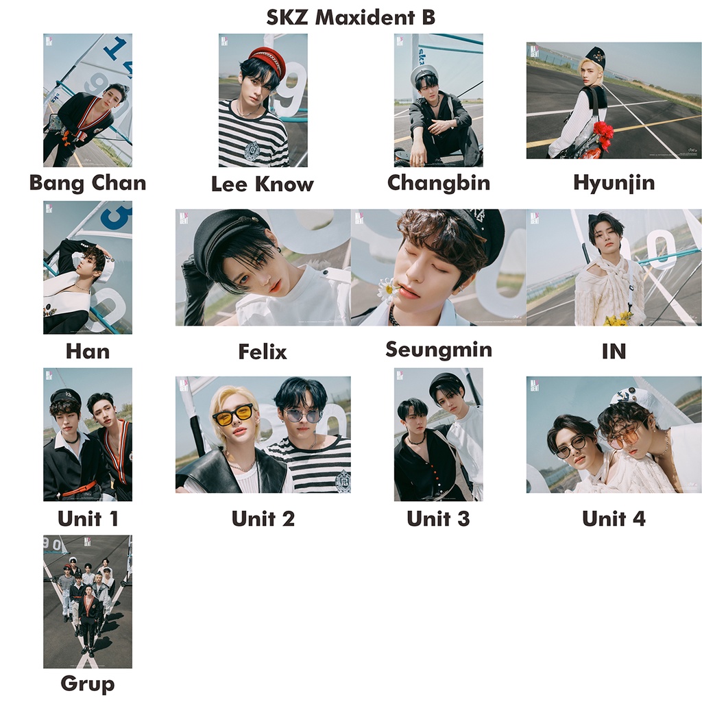 Jual Poster Stray Kids SKZ / Stray Kids SKZ Poster Collection - Poster ...