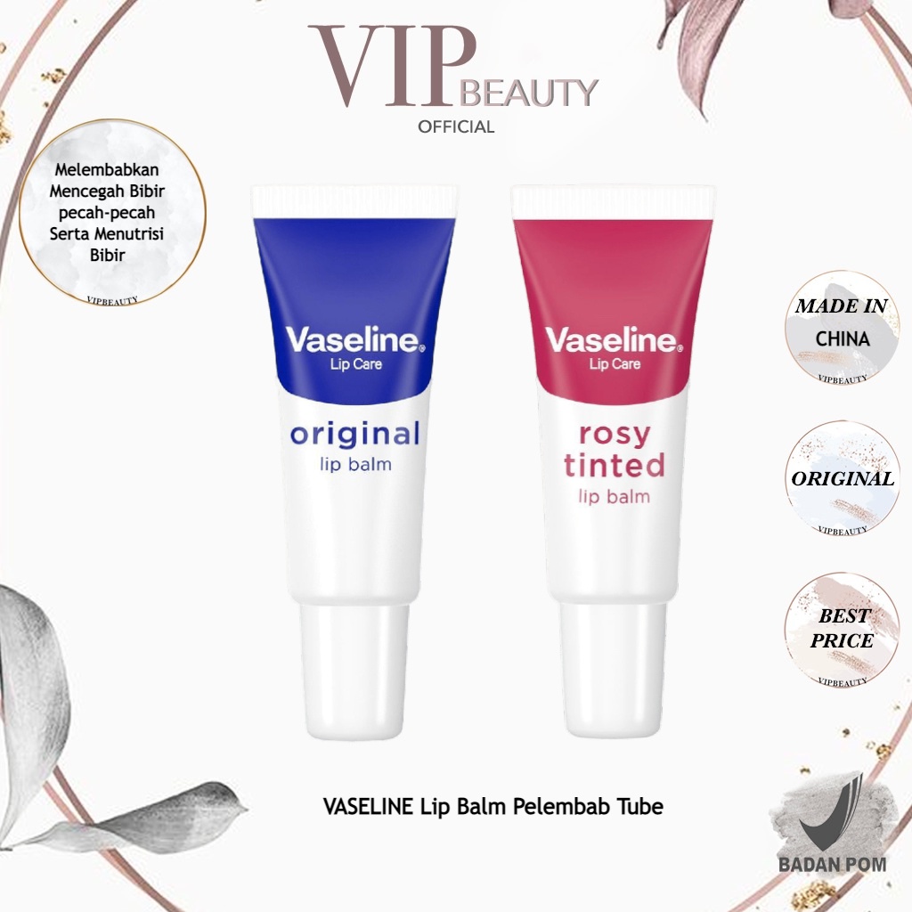 Jual VASELINE Lip Balm Pelembab & Pencerah Bibir 10g - Rosy Tinted / Original | Shopee Indonesia