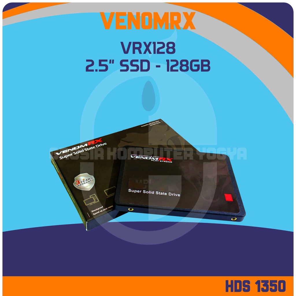 Jual VenomRX VRX128 128GB Up To 545MB/s Read SATA III 2.5" SSD | Shopee ...