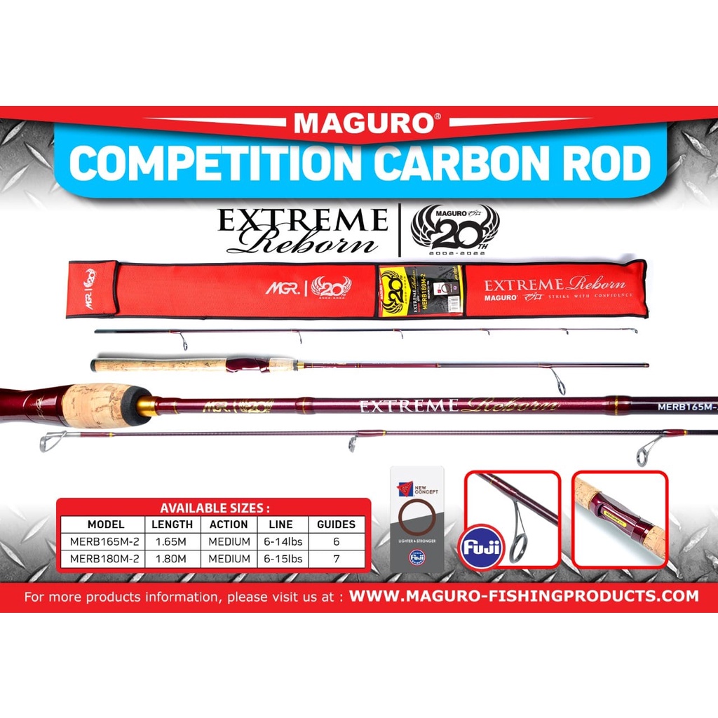 Jual Rod MAGURO COMPETITION EXTREME REBORN 20TH | Shopee Indonesia