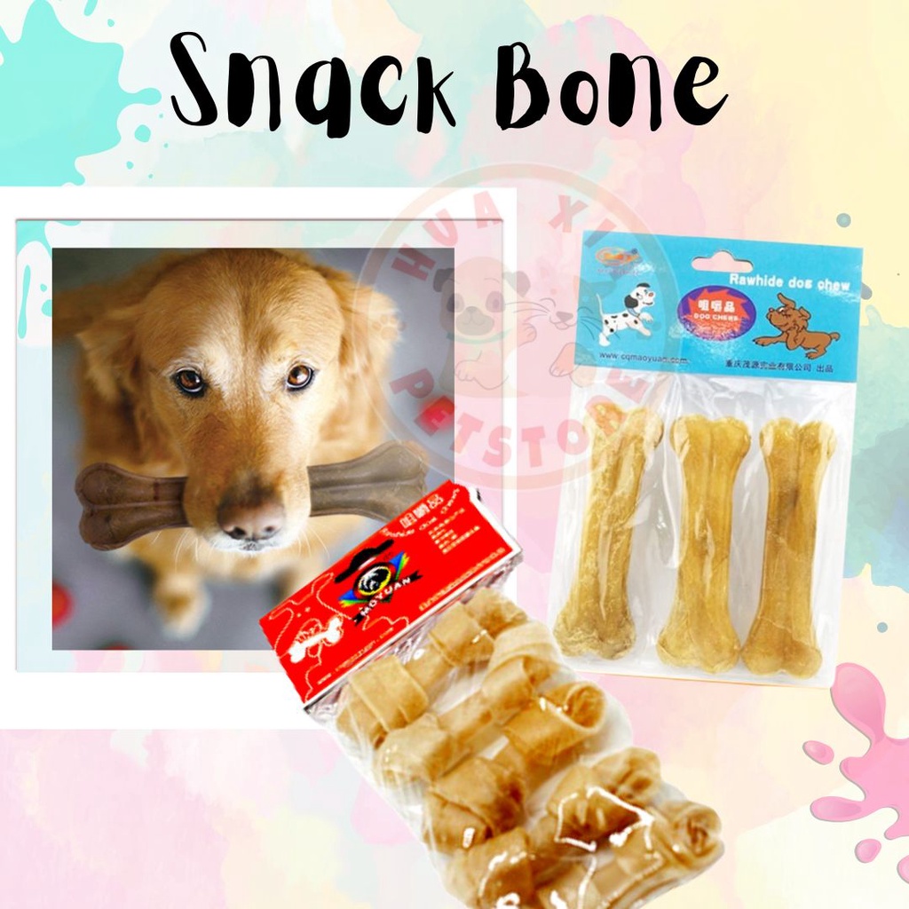 Jual Cemilan Snack Tulang Gigitan Anjing/Healthy Dog Snack Bone/Snack ...