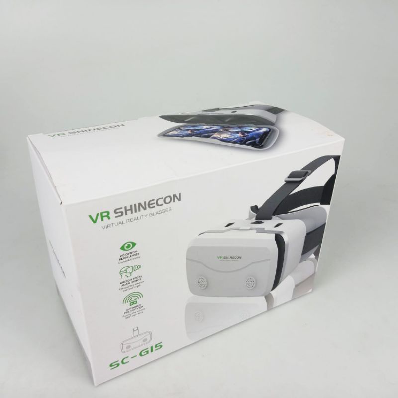 Jual NEW 2023 VR Cardboard Shinecon VR Box IMAX Giant Screen Virtual Reality Glasses 3D G10 G12 ...