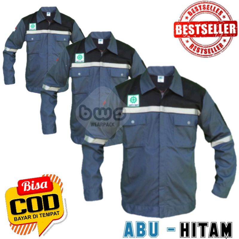 Jual baju tambang/wearpack kerja proyek/seragam tambang/pakaian kerja ... Jual baju tambang/wearpack kerja proyek/seragam tambang/pakaian kerja ...