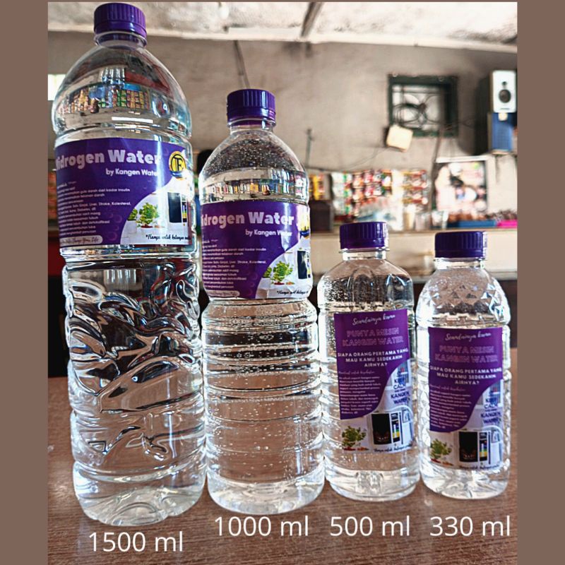 Jual AIR MINUM ALKALI HIDROGEN KANGEN WATER PH 8,5 - 11,5 KEMASAN 1000 ...