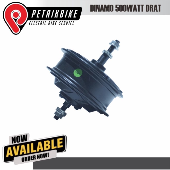 Jual Motor Listrik Motor Hub Dinamo 500Watt Drat | Shopee Indonesia